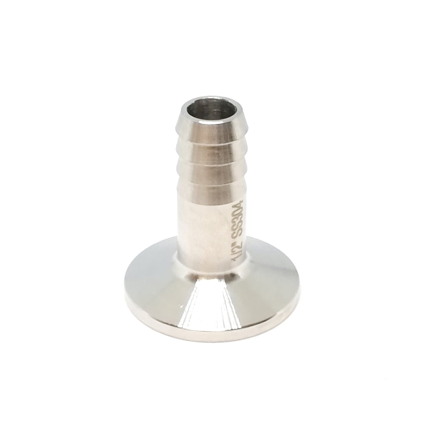 34mm Tri-Clamp - 12mm slangenippel | Brewshop - Norges bryggebutikk