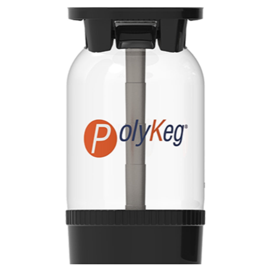 PolyKeg 30L PET fat med bag. Kompatibelt med KeyKeg fatkobling ...